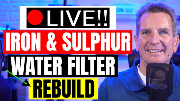 Clack WS1 Iron & Sulphur Filter Valve Rebuild Live Stream Replay - Water eStore