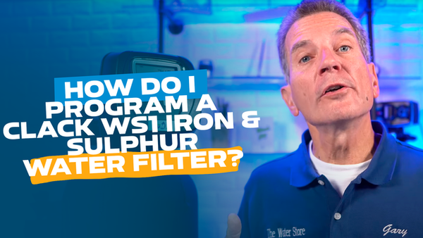 How Do I Program a Clack WS1 Iron & Sulphur Water Filter? - Water eStore
