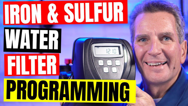 CLACK WS1 IRON Water Filter PROGRAMMING - Water eStore