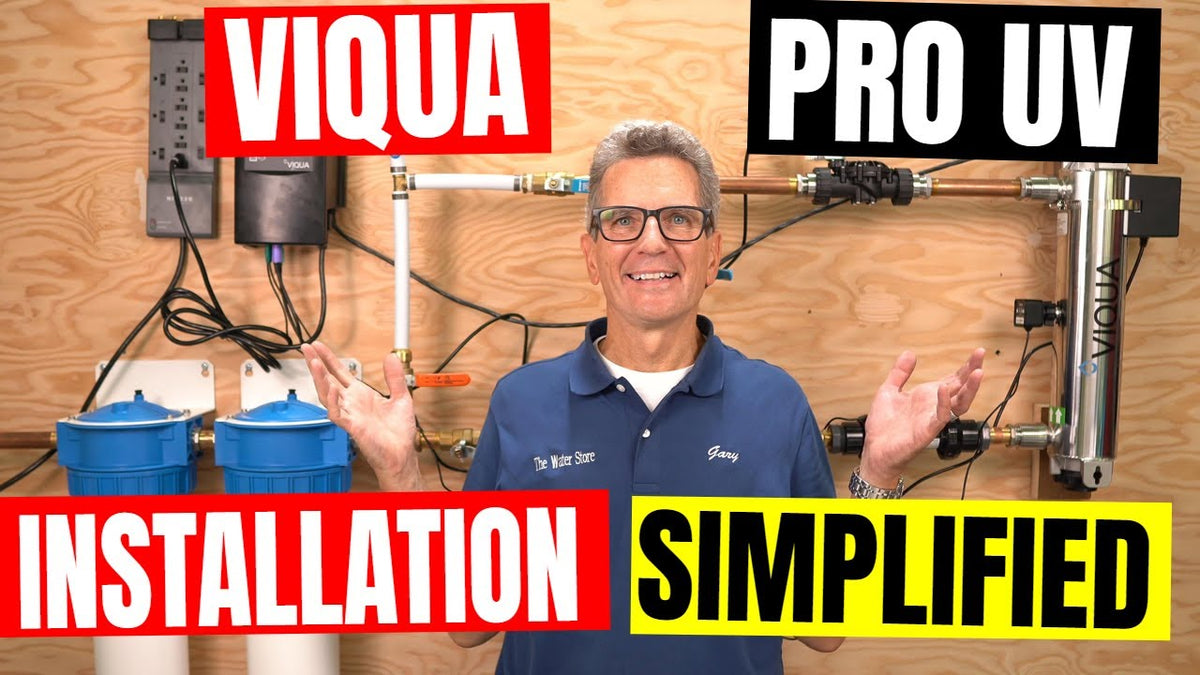 How to INSTALL VIQUA Pro 10, 20, 30 and 50 UV Disinfection Systems - Water eStore