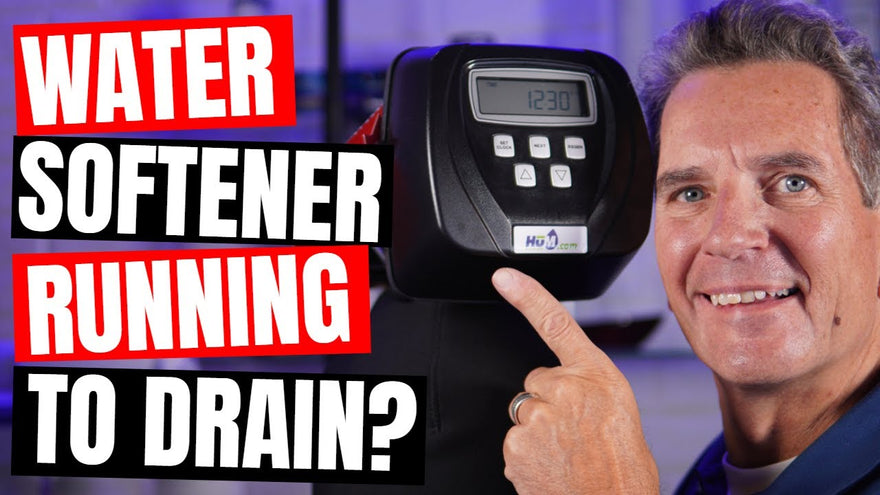 Water Softener Constantly Draining